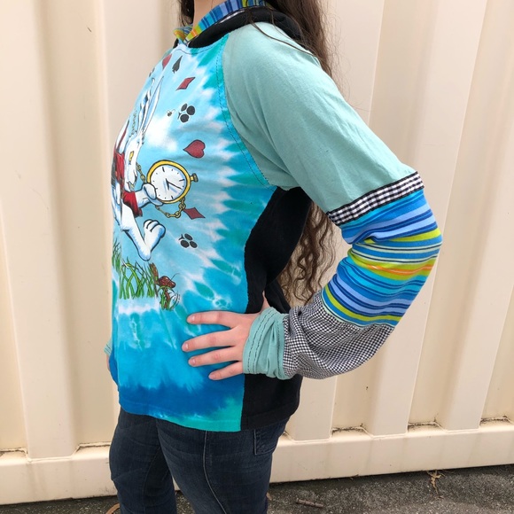 American Vintage | Sweaters | Handmade Alice In Wonderland White Rabbit ...